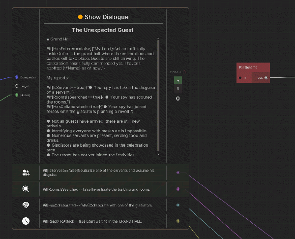 Dialogue Node - Intrigues Wiki